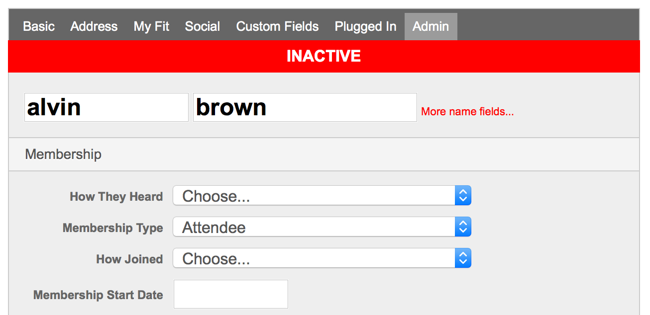 How to Search for Inactive Individuals or Profiles - CCB Tutorials
