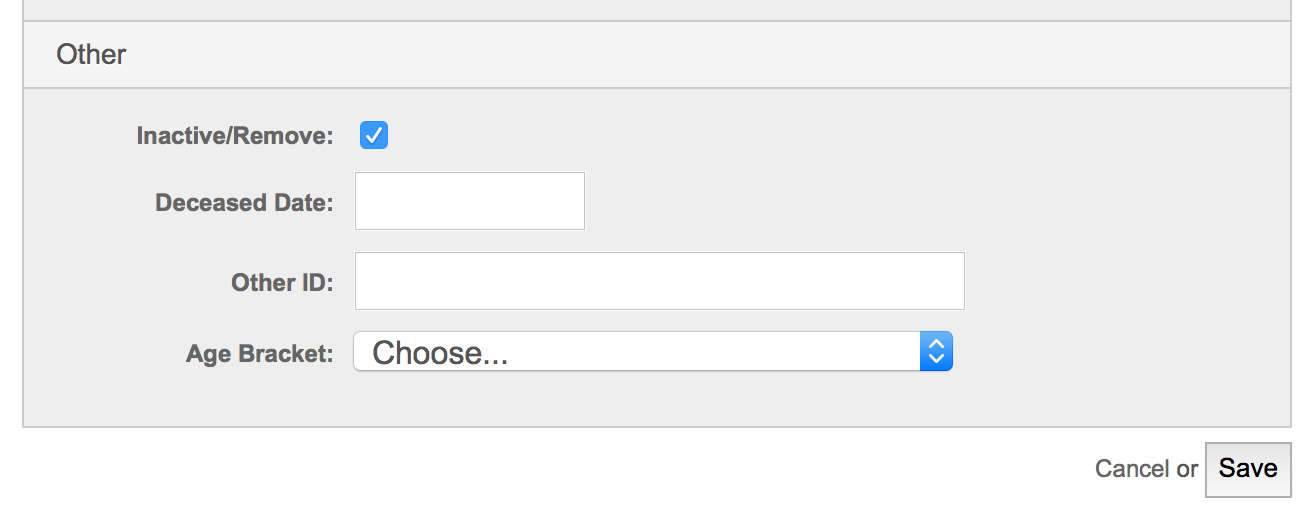 How to Search for Inactive Individuals or Profiles - CCB Tutorials